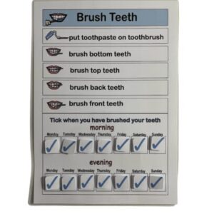 Brush Teeth Prompt-Reminder Chart – ASD Bright Ideas