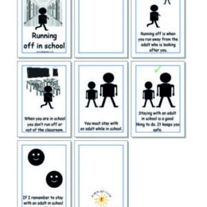 Running off in school social story – ASD Bright Ideas